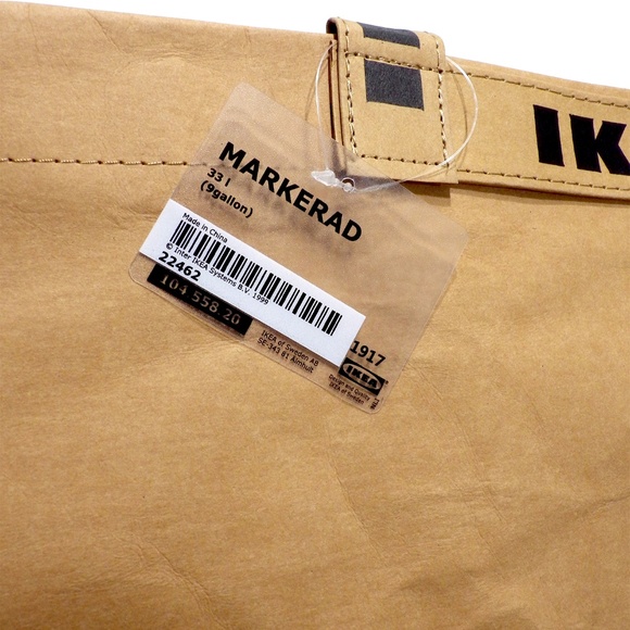 IKEA | Bags | Ikea Sculpture Markerad Medium Virgil Abloh Bag | Poshmark